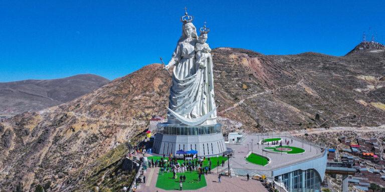 El monumento Virgen del Socavón fue declarado Patrimonio Cultural - ATB ...