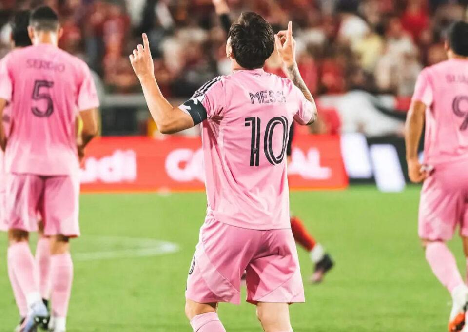Messi vuelve a anotar un doblete en goleada del Inter Miami en la MLS - ATB Digital