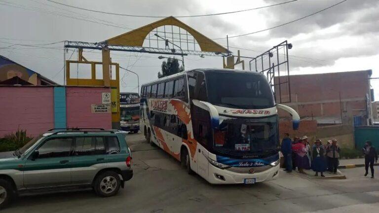 Anuncian horarios de las últimas salidas de buses en La Paz este sábado ...