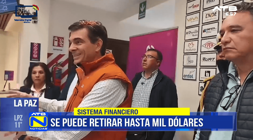 Gobierno inicia devolución de ahorros en dólares hasta $us 1.000 - ATB ...