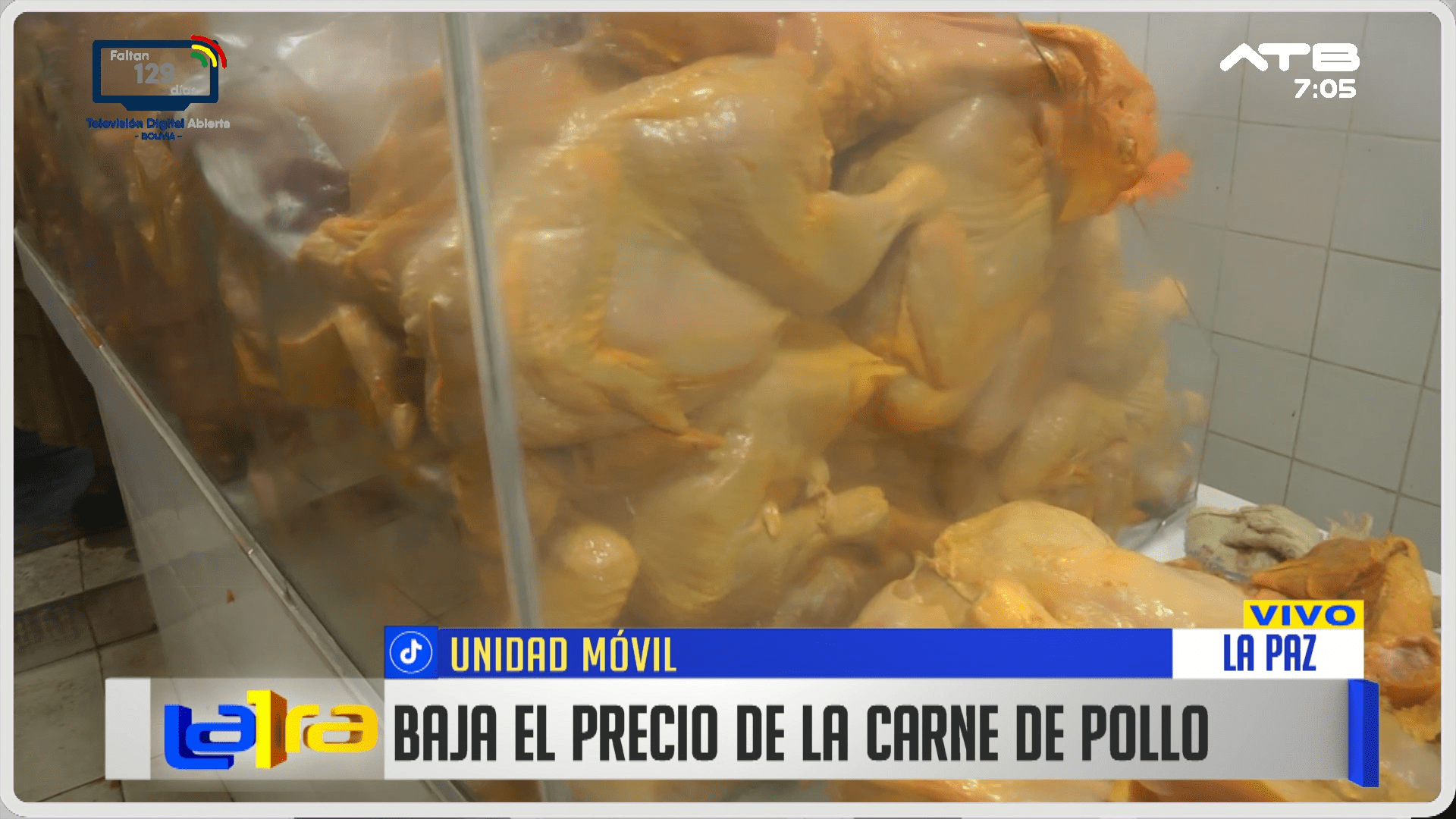Baja el precio del pollo tras los bloqueos, pero la carne de res sigue ...