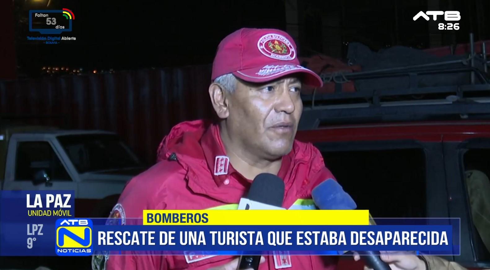 Bomberos rescatan a turista desaparecida en la ruta del Takesi - ATB ...