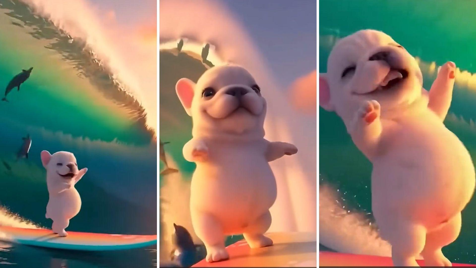 El origen tecnológico y musical detrás de Pibble, el cachorro animado ...